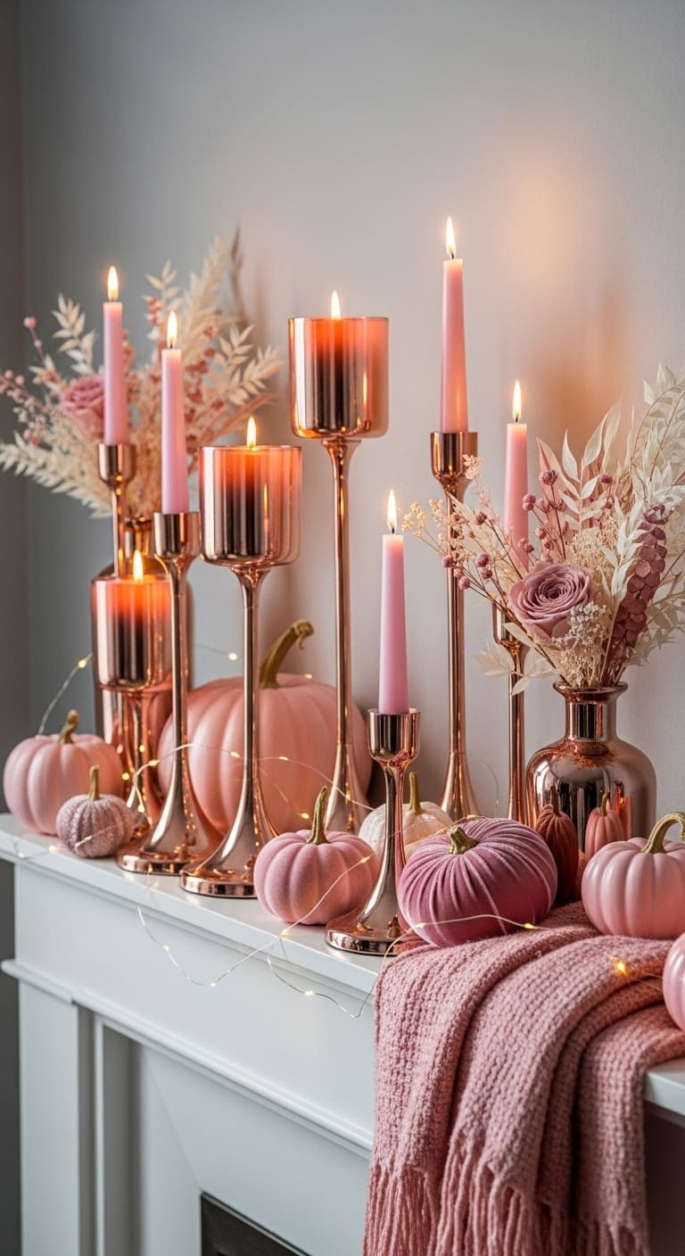 22 Super Cute Pink Fall Decor Ideas