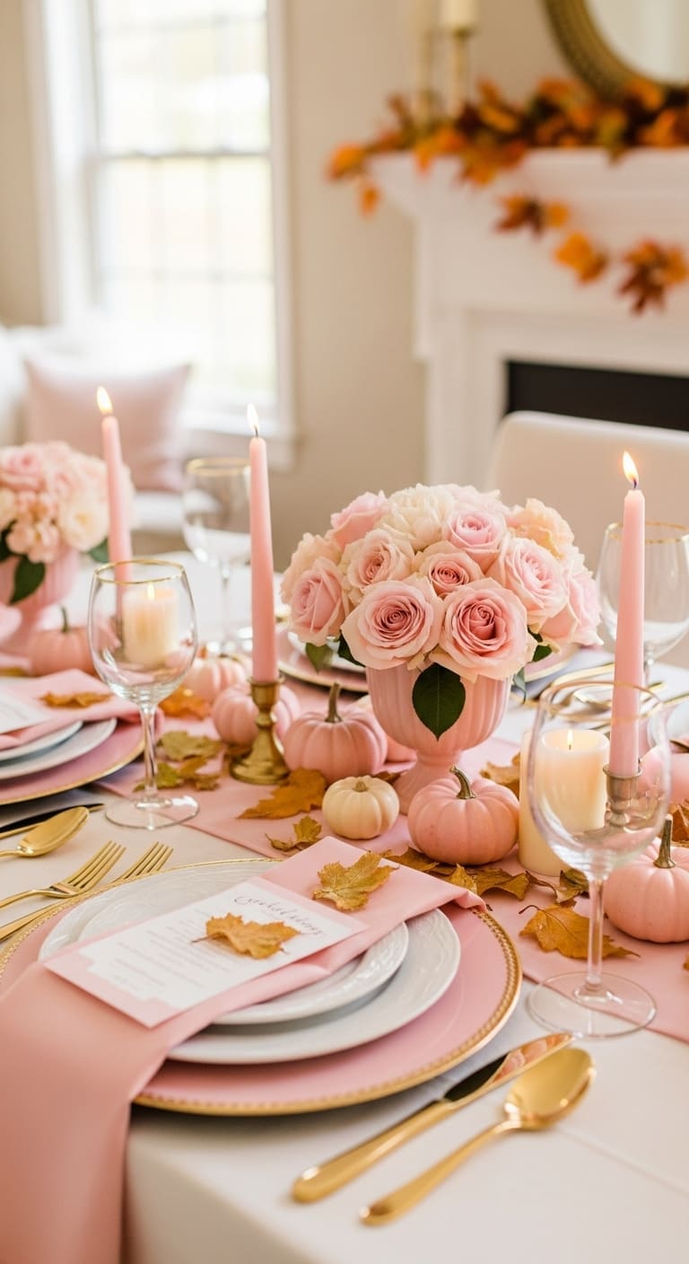 22 Super Cute Pink Fall Decor Ideas