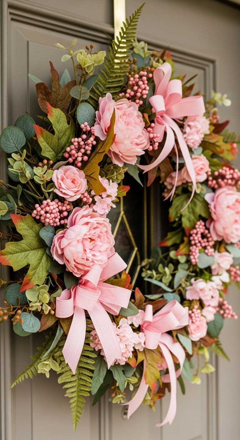 22 Super Cute Pink Fall Decor Ideas