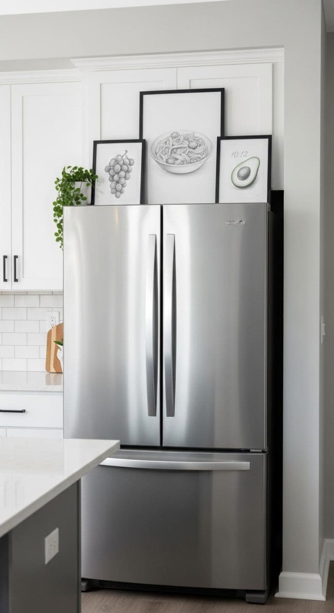 20 Top of Fridge Decor Ideas To Make Use Of Empty Space