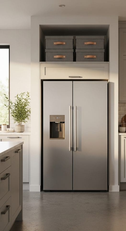 20 Top of Fridge Decor Ideas To Make Use Of Empty Space