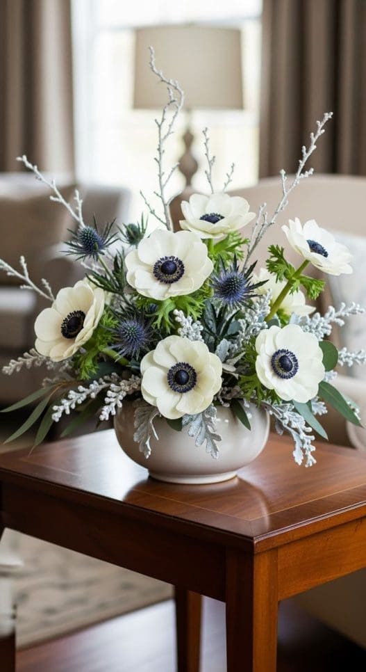 25 Beautiful Winter Flower Arrangements - Oh Curiosity