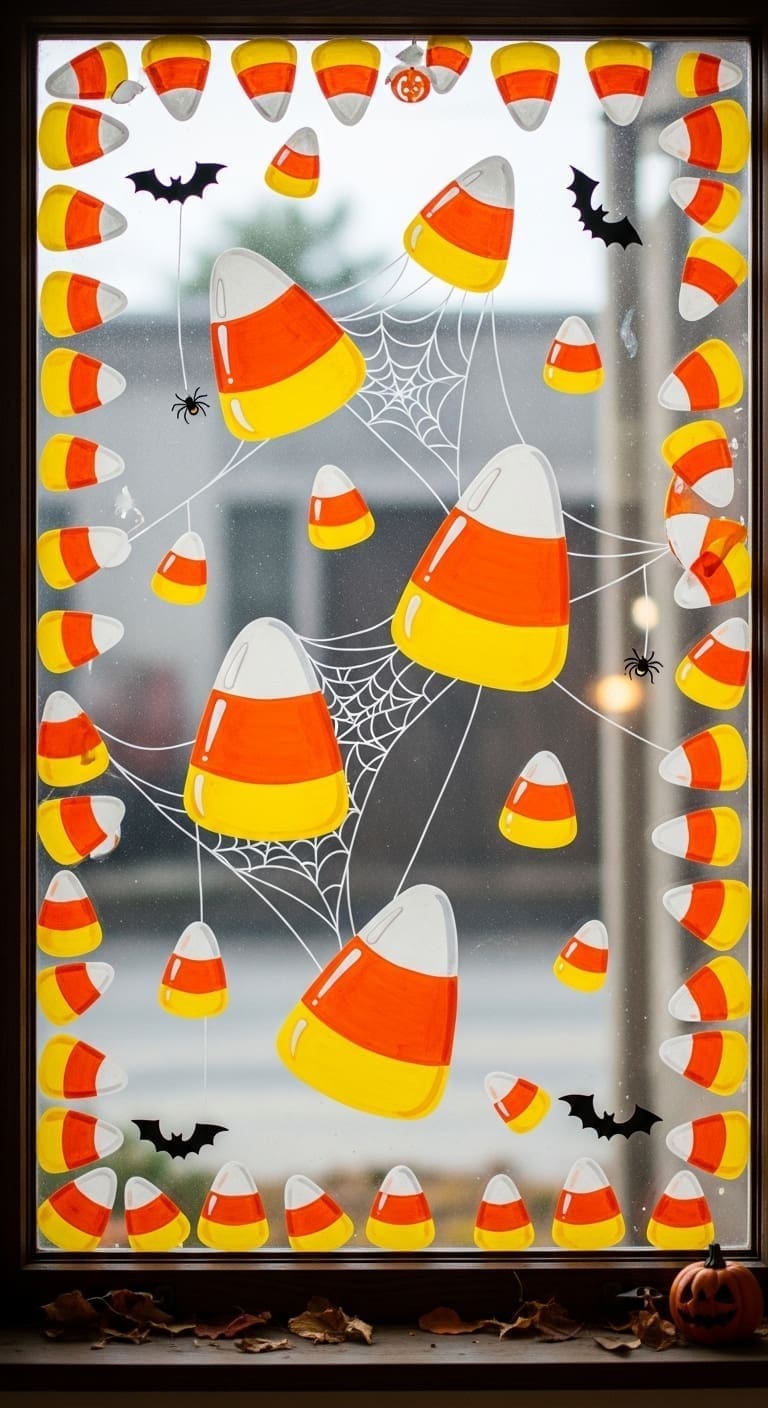 12 Easy DIY Halloween Window Painting Ideas - Oh Curiosity