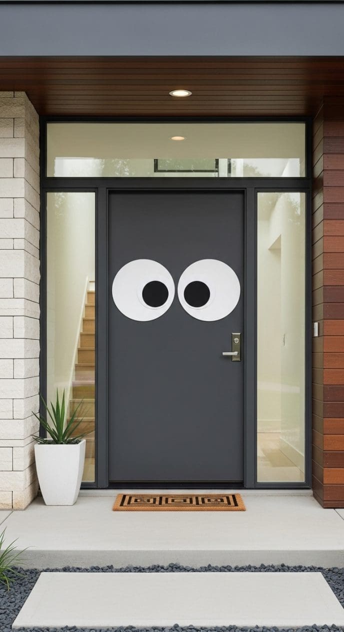 18 Easy DIY Halloween Door Decorations For The Spooky Season