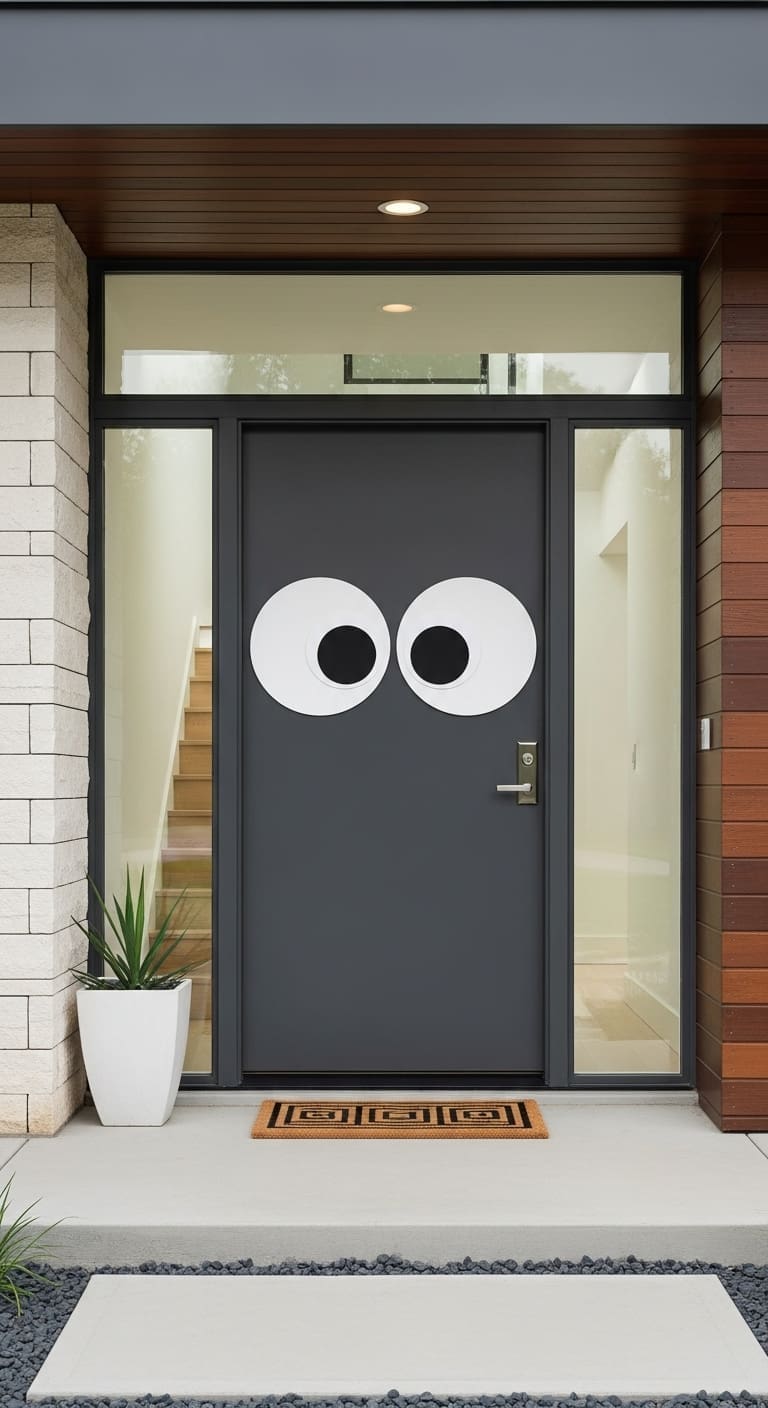18 Easy DIY Halloween Door Decorations For The Spooky Season