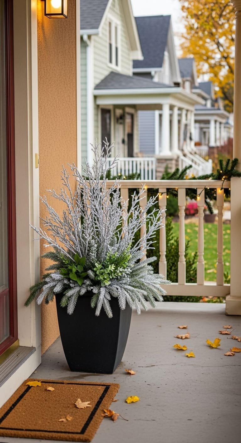 Easy Winter Planter Ideas to Brighten Your Porch This Season