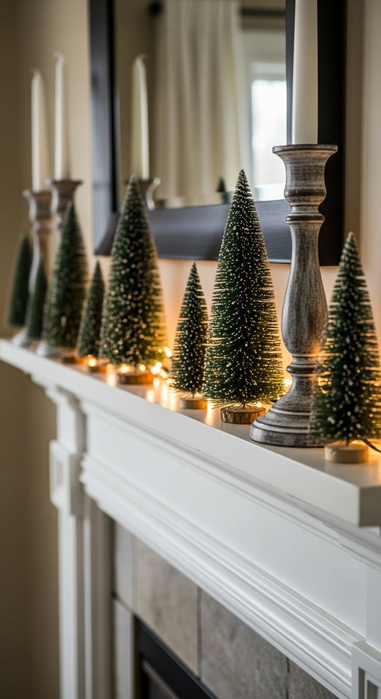 22 Affordable Mantle Christmas Decor Ideas For A Cozy Fireplace