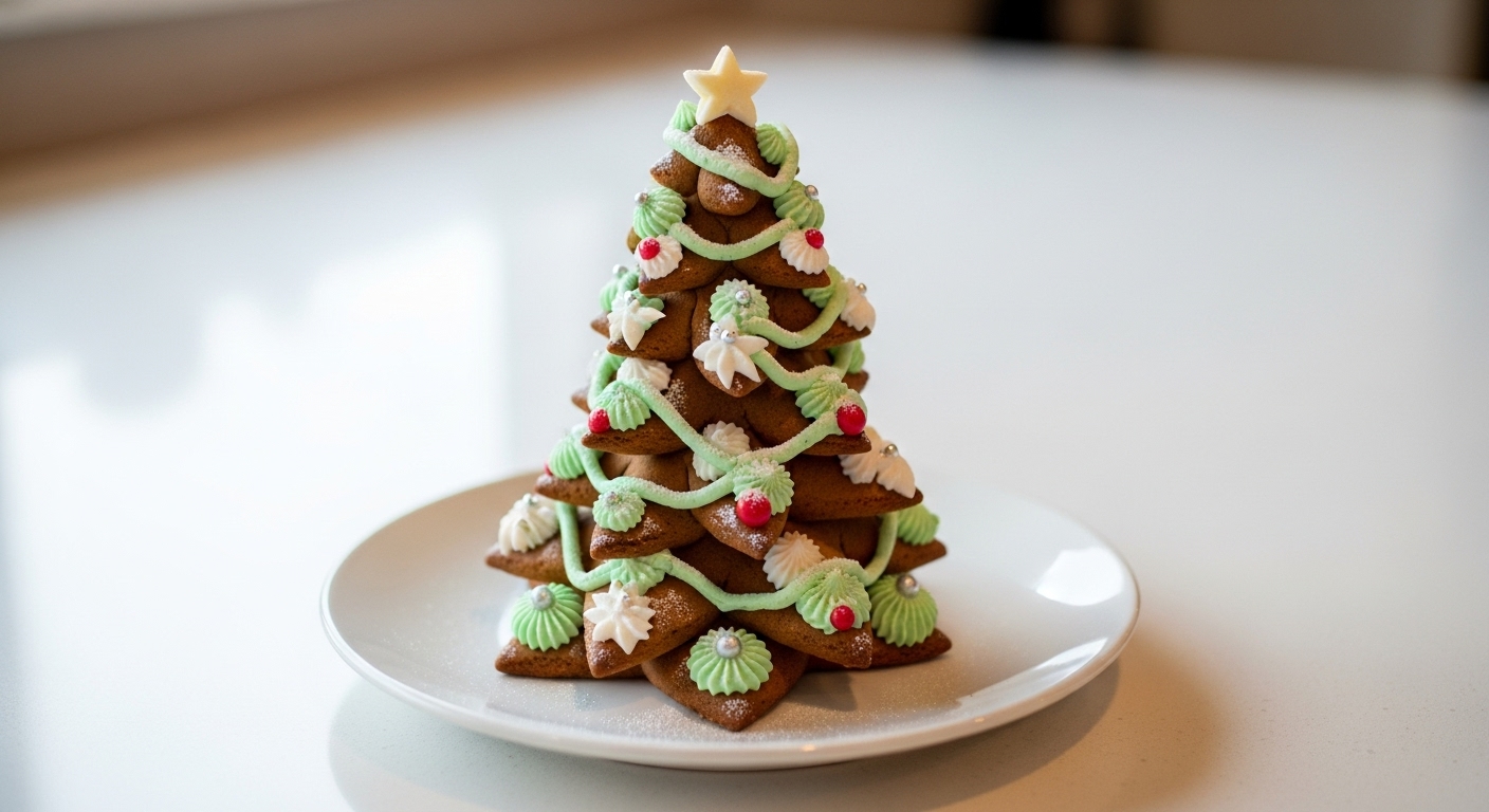 The Best Dough for Gingerbread Tree Construction