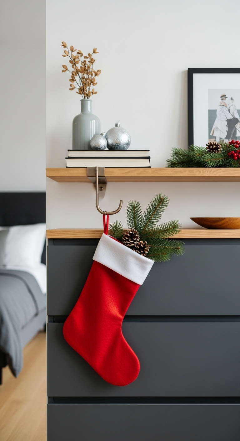 25 Simple Studio Apartment Christmas Decor Ideas
