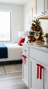 25 Simple Studio Apartment Christmas Decor Ideas