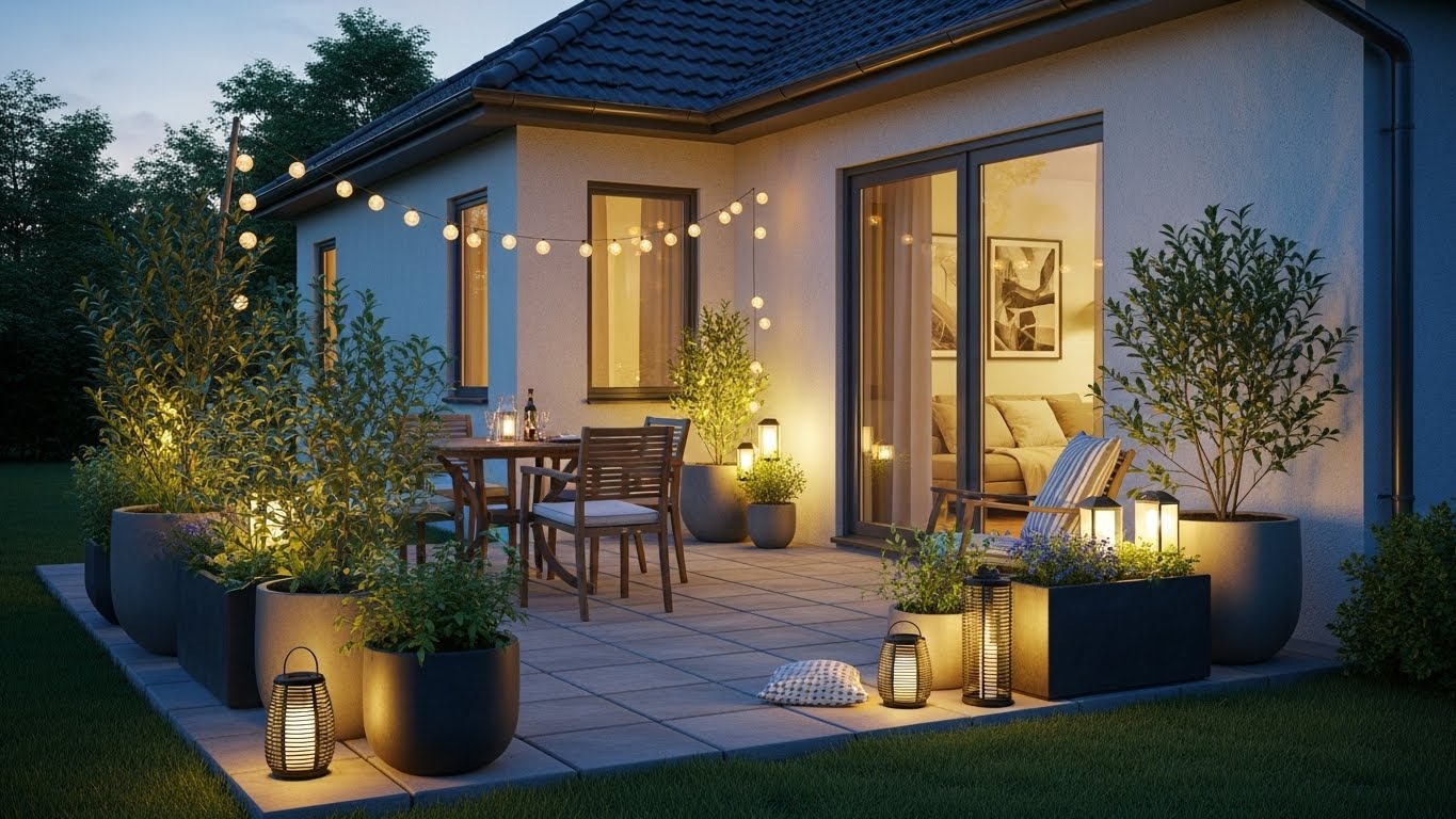 Container Gardening on Patio, Easy Ways to Style Your Patio