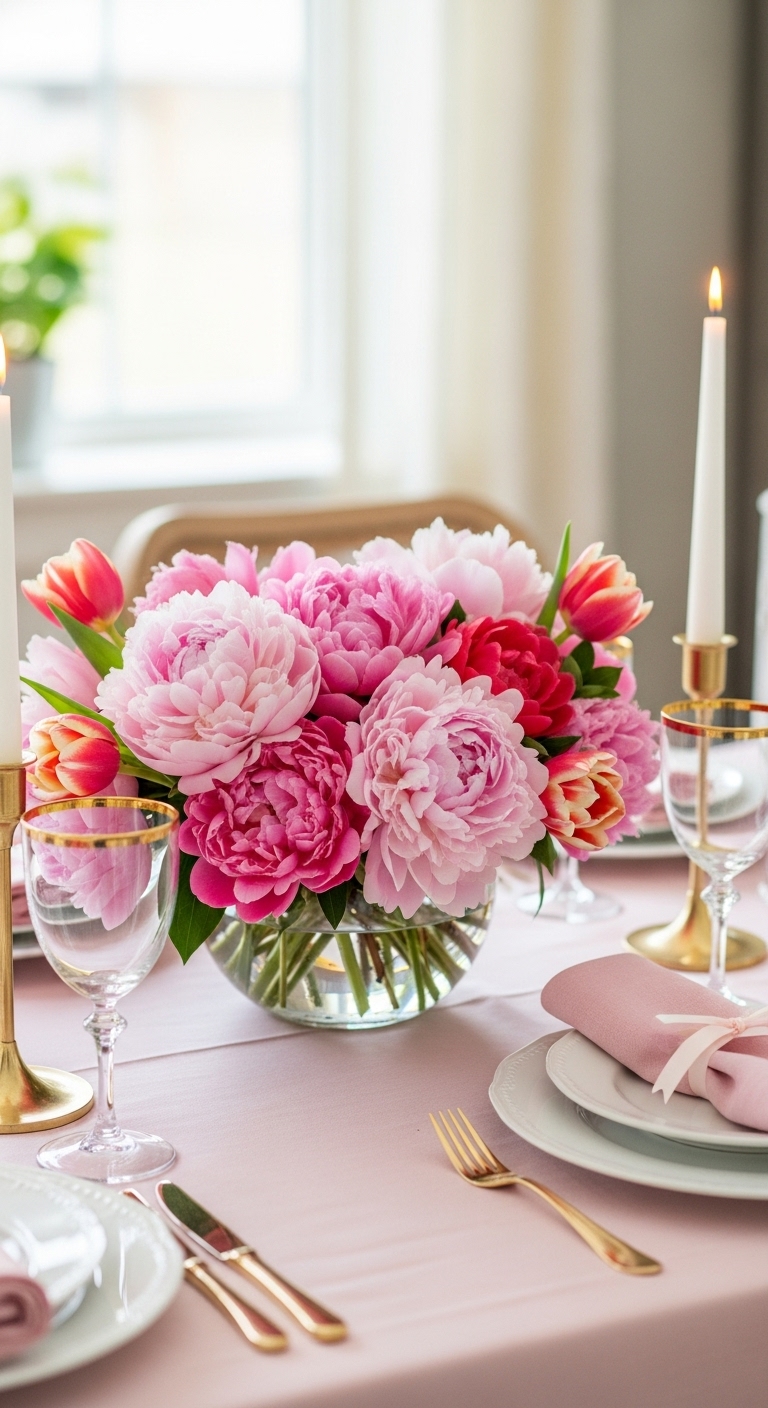 15 Cute Pink Easter Table Decor Ideas